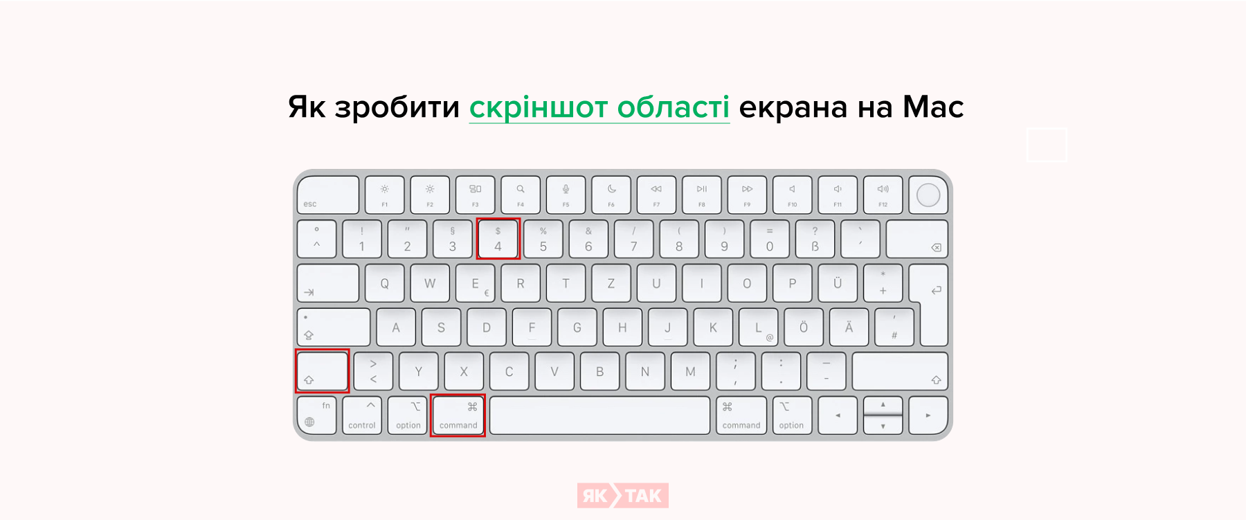 Як зробити скріншот на компьютері Windows Maс — Як Так